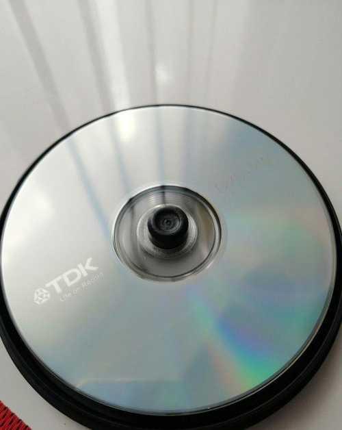 Болванки DVD+RW TDK, 10 шт новые