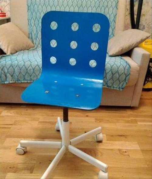 IKEA компьютерный детский стул Юлес