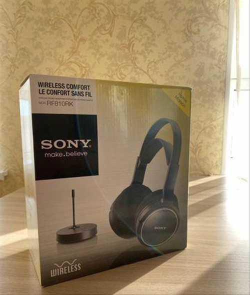 Беспроводные наушники Sony MDR-RF810RK, 3.5 мм