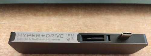 Компактный хаб HyperDrive solo 7-in-1 USB-C Hub