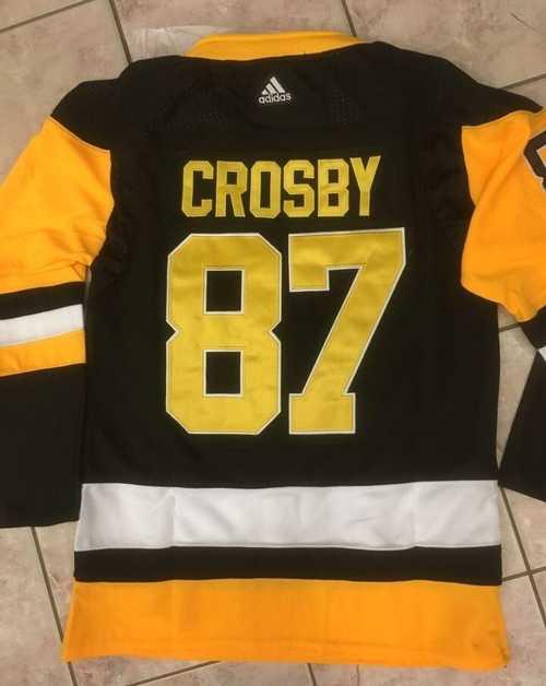 Хоккейное Джерси 87 Crosby NHL Pittsburgh Penguins