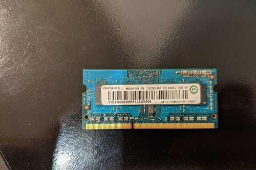 Sodimm DDR3L 2GB Ramaxel RMT3170MK58F8F-1600
