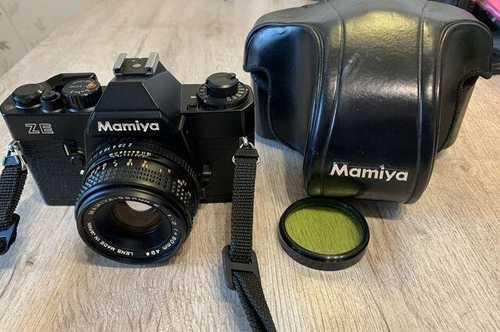 Зеркальный плёночный фотоаппарат Mamiya ZE
