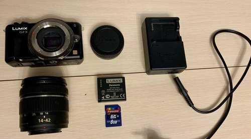 Фотоаппарат Panasonic DMC-GF3 + объектив H-FS01404