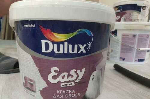 Краска для обоев и стен Dulux Easy