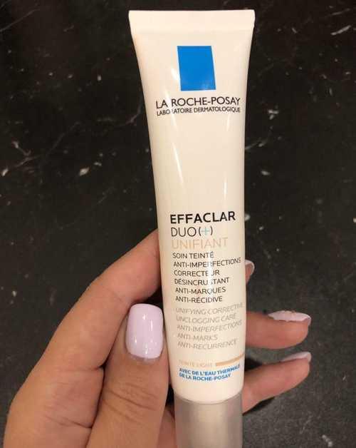 La roche posay duo тонирующий. Коргель.