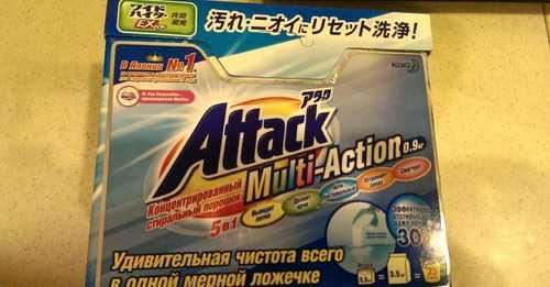 Attack Multi-Action японский стиральный порошок