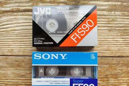 Аудиокассета sony, JVC