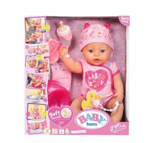 Zapf Baby Born Soft Touch43см