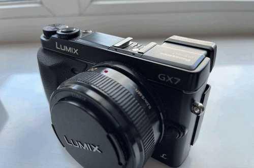 Фотоаппарат Panasonic GX7 объектив Lumix 20mm F1.7