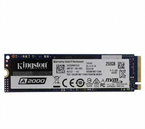 SSD Kingston A2000 250Gb. (M2. PCIe x4) (новый)