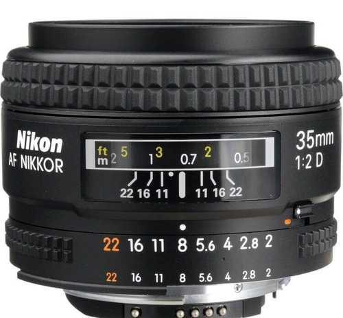 Новый объектив Nikon 35mm f/2 D