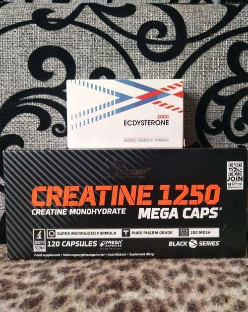Бад creatine 1250 и ecdysterone 3000