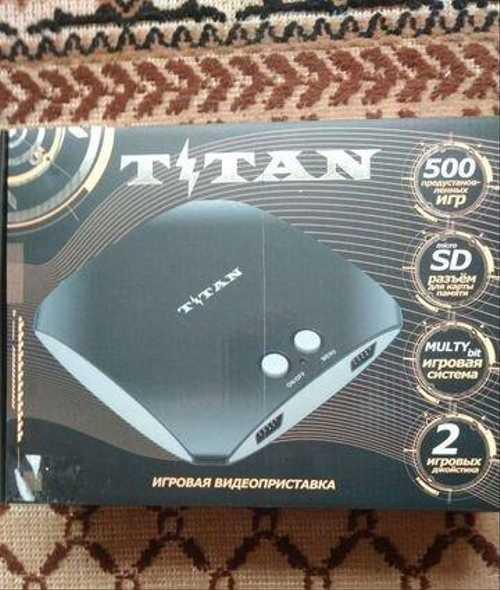 Игровая видеоприставка titan(сега, денди)