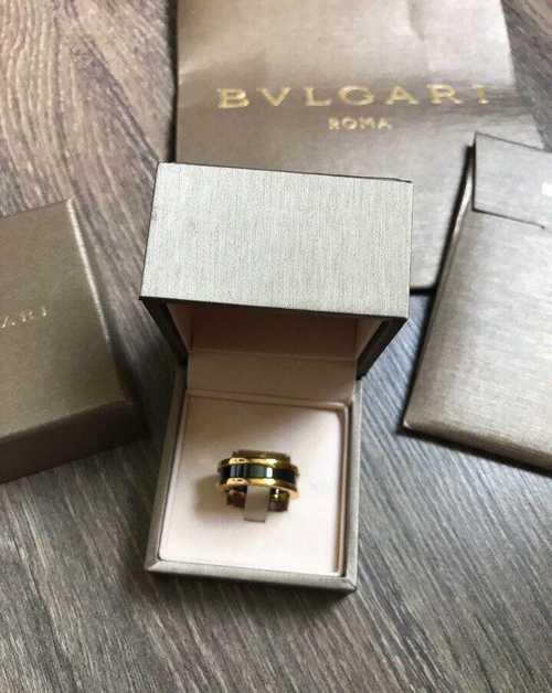 Кольцо Bvlgari zero one узкое кольцо булгари