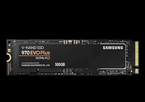 SSD Samsung 970 EVO plus nvme m.2 512gb, новый