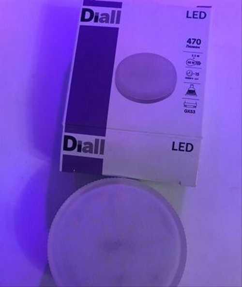 Лампа светодиодная GX53 Diall