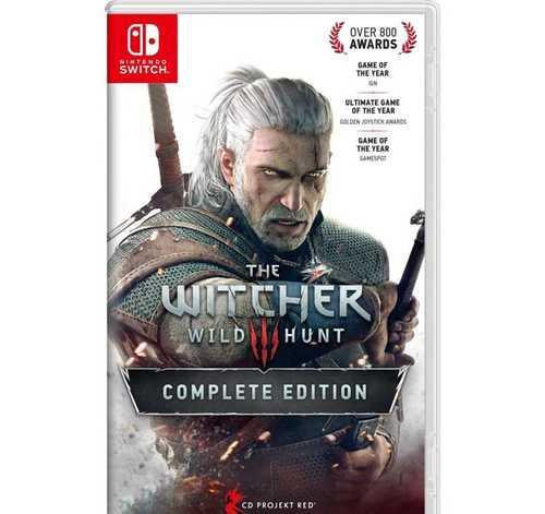 Картридж Witcher 3 для Nintendo switch