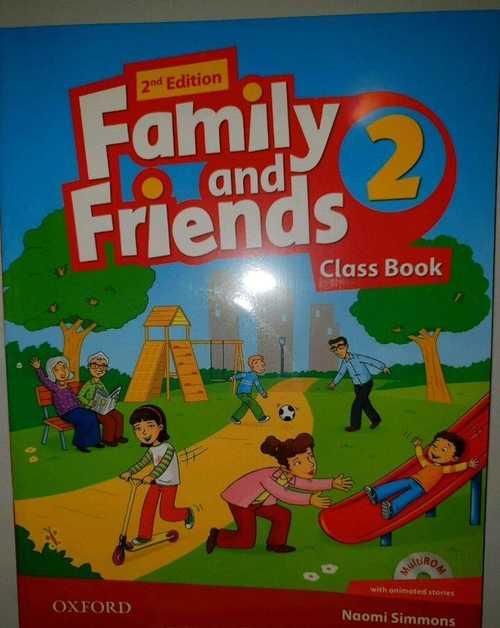 Family and Friends 2 second edition комплект новый