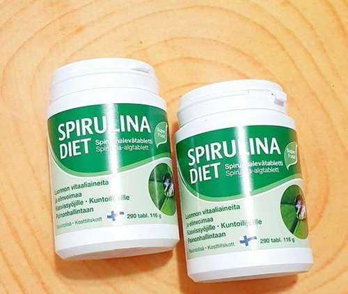 Микроводоросли Spirulina Diet, 290 шт