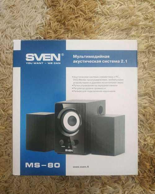 Мультимедийная акустическая система "Sven"