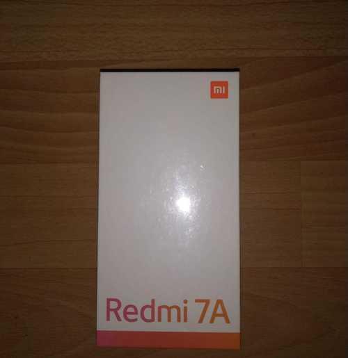 Xiaomi Redmi 7A 16GB Black новый, рст, еас