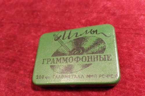 Коробка патефонных игл - СССР, 1950-е годы