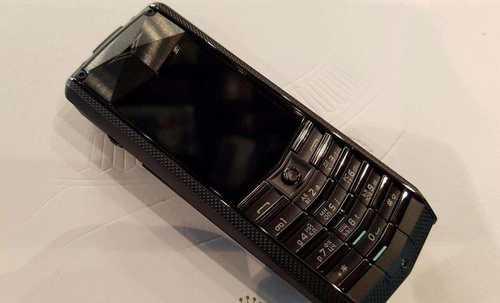 Vertu Ascent X Knurled Pure Black. новый