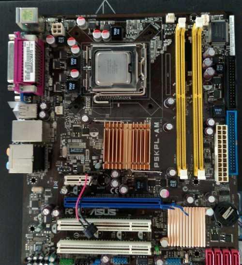 Плата S775 Asus P5KPL-AM G31 mATX