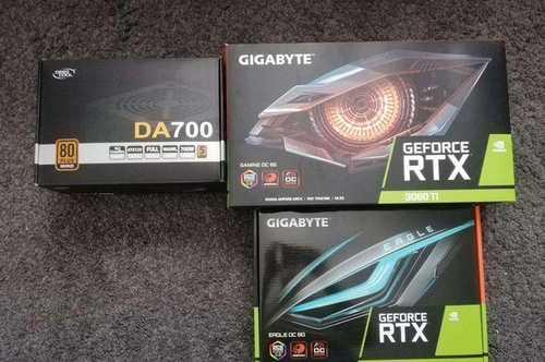 Майнинг риг 2 шт RTX 3060 Ti