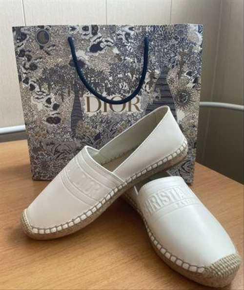 Эспадрильи dior