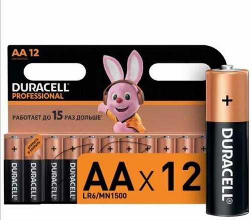 Батарея Duracell aа LR6-12BL Professional 12шт
