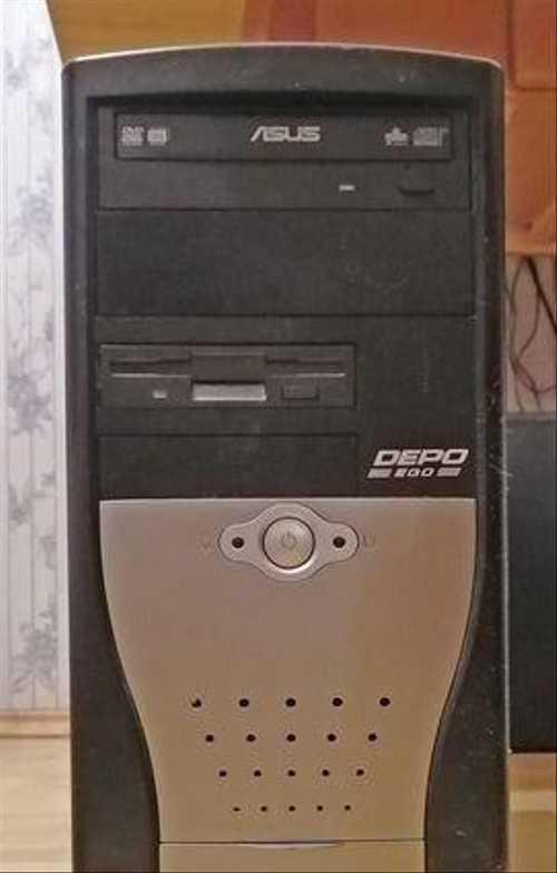 Старый компьютер Pentium D 820, 2 гига