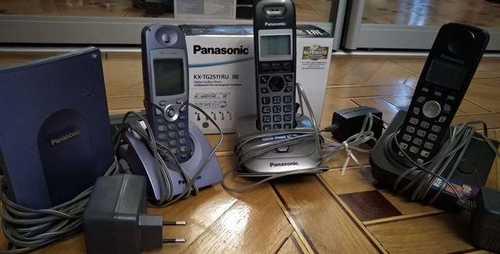 Радиотелефоны (3шт) Panasonic