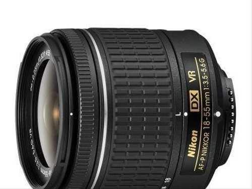 Объектив Nikon AF-P DX Nikkor 18-55mm 3.5-5.6G VR