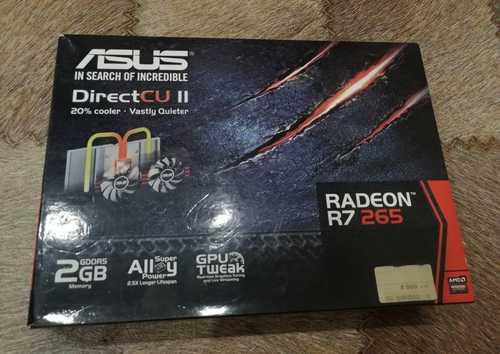 Неисправная видеокарта asus AMD Radeon R7 265