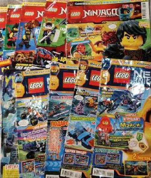 Журналы Lego Ninjago, Nexo Knights, Movie