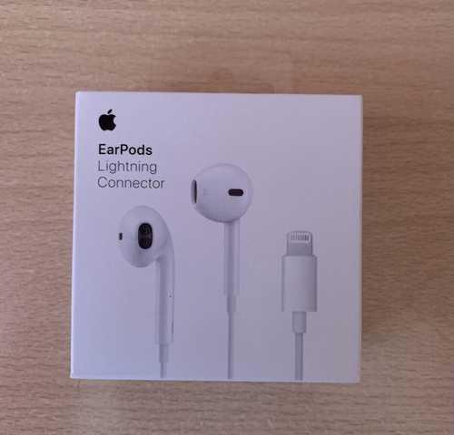Новые оригинальные наушники Apple EarPods Lightnin