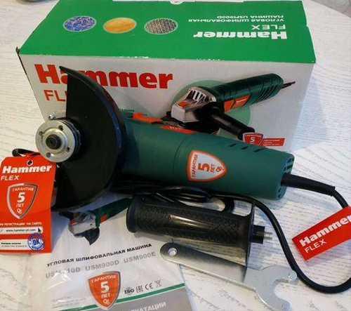 Ушм болгарка Hammer usm900d