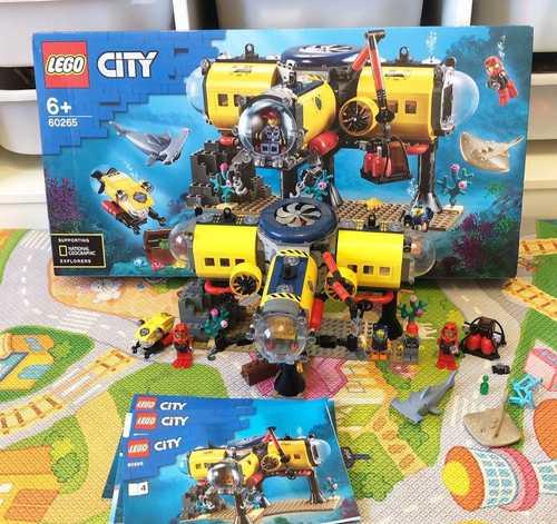 Lego City 60265 Океан: исследовательская база