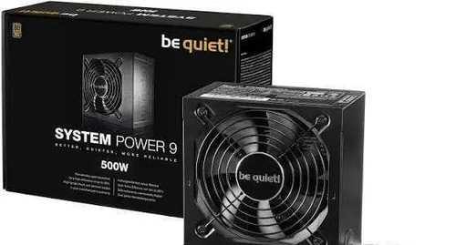 Bequiet system power 9 500w