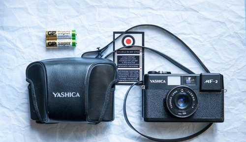 Yashica MF-2 пленочная компактная камера