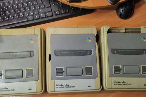 Nintendo super famicom 3 шт