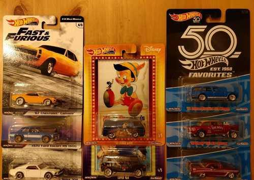 Hot Wheels Fast&Furious, Disney, 50 Fav