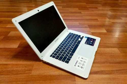 Стильный ноутбук 14" 1920*1080 IPS, 4 ядра, slim