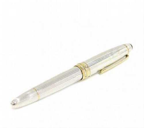 Продам серебряную ручку с золотым пером montblanc