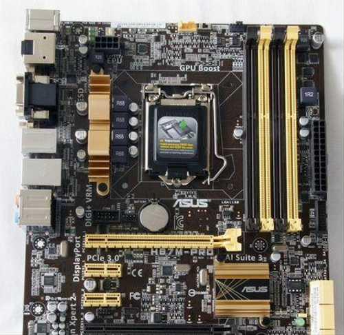 Материнская плата Asus 1155 ddr3
