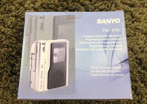 Диктофон кассетный Sanyo TRC-870