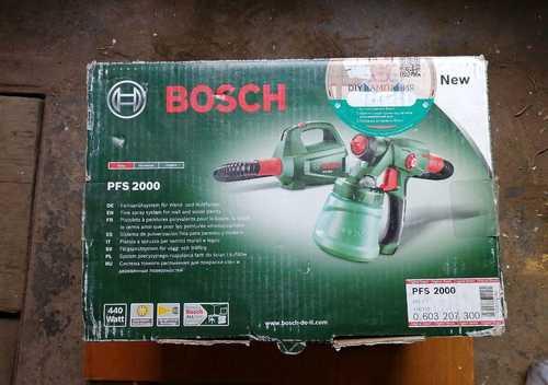 Краскопульт Bosch PFS 2000