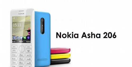 Nokia 206 Все цвета Новые